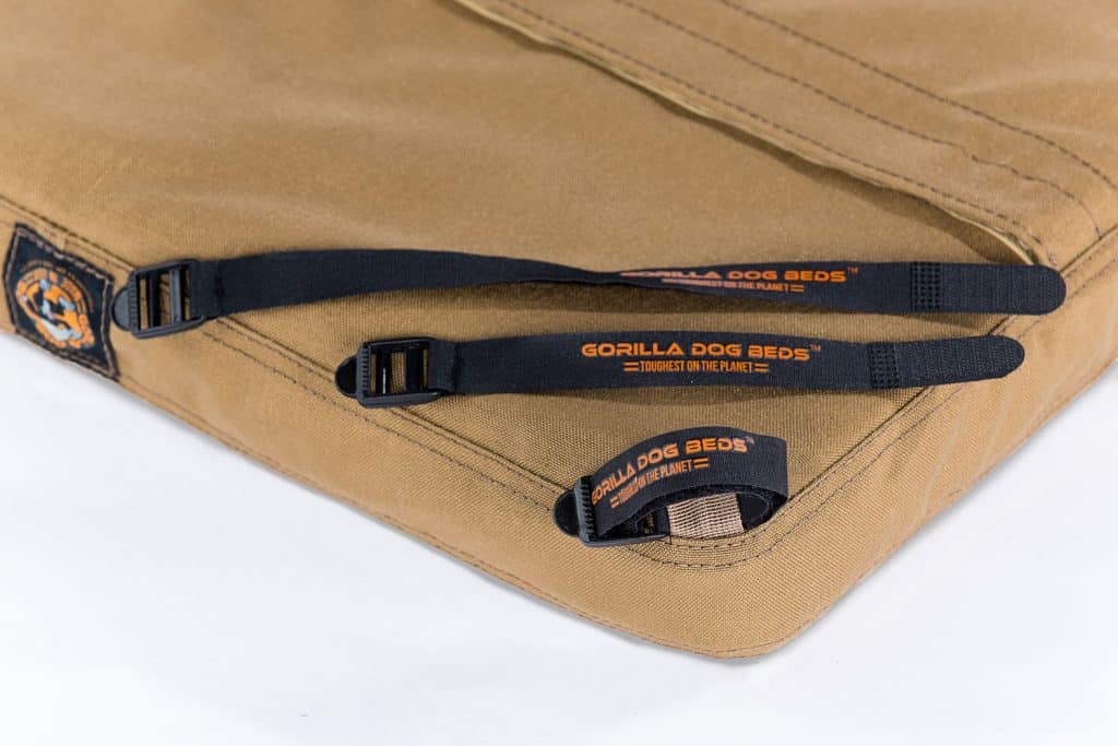 Solid Color Gorilla Ballistic Tough Orthopedic Dog Crate Pad™