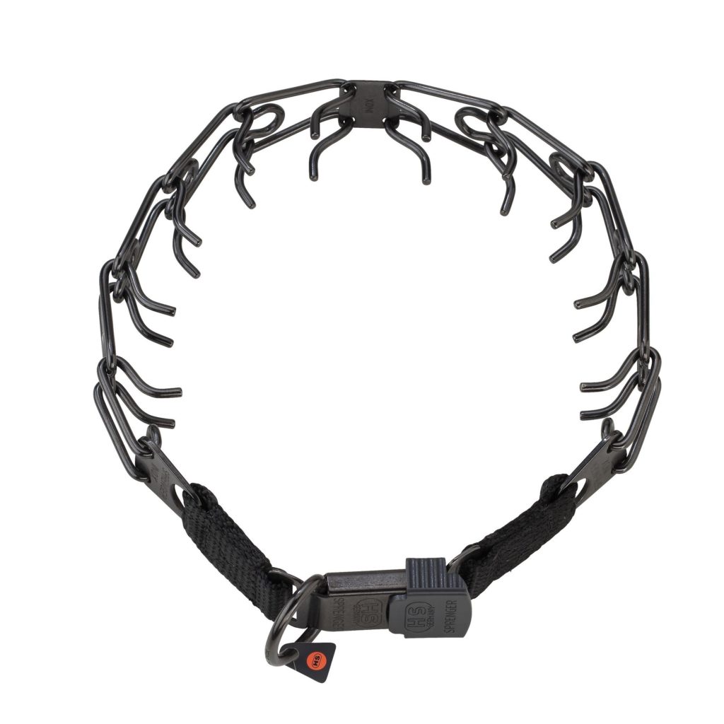 Herm Sprenger Ultra Plus Black Stainless Training Collar With Center herm-sprenger-ultra-plus-black-stainless-training-collar-with-center